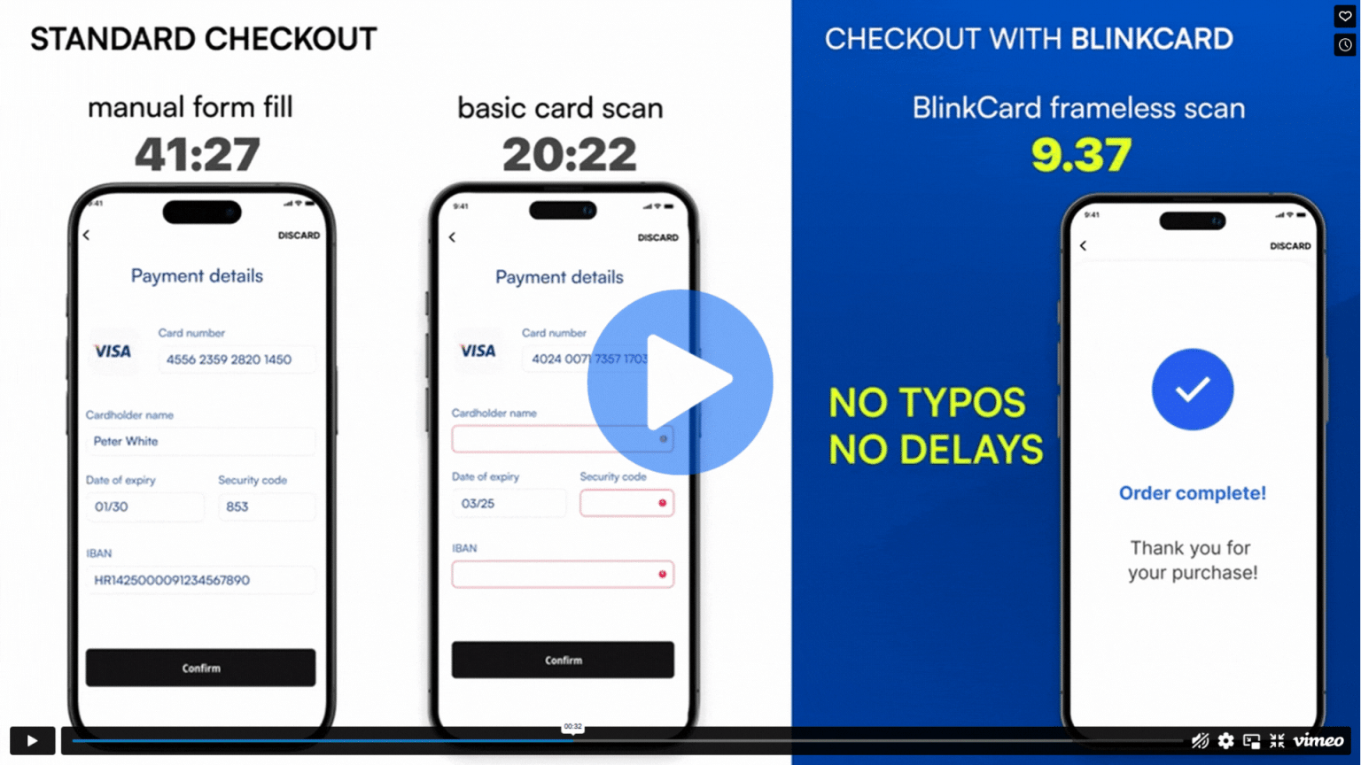BlinkCard - Microblink